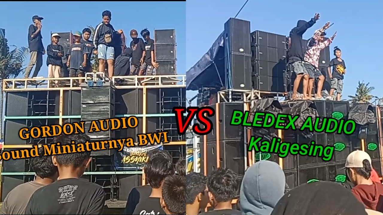 Gordon Audio Vs Bledex Audio Kaligesing Battle Kumendung 2023 - YouTube