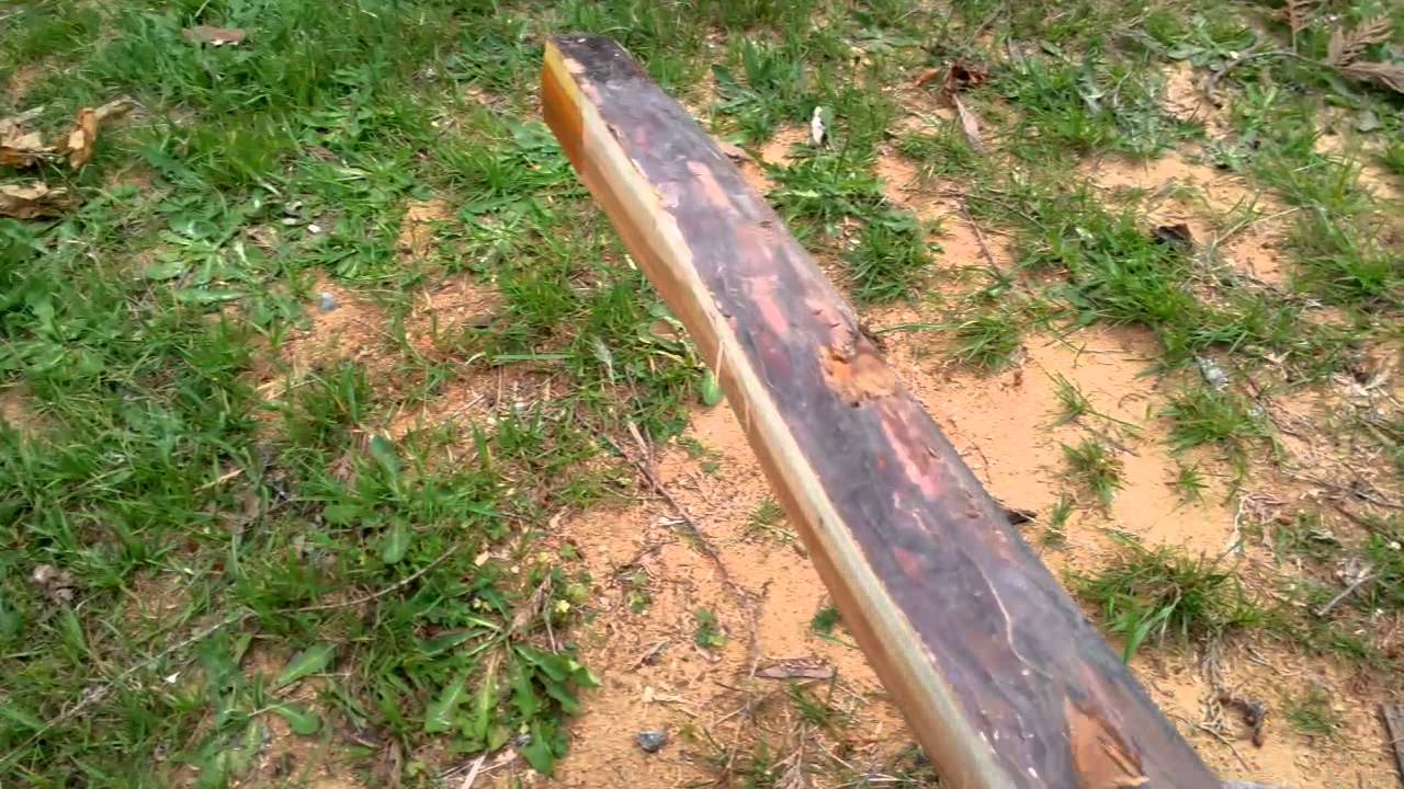 Premium Yew War Bow Stave - YouTube