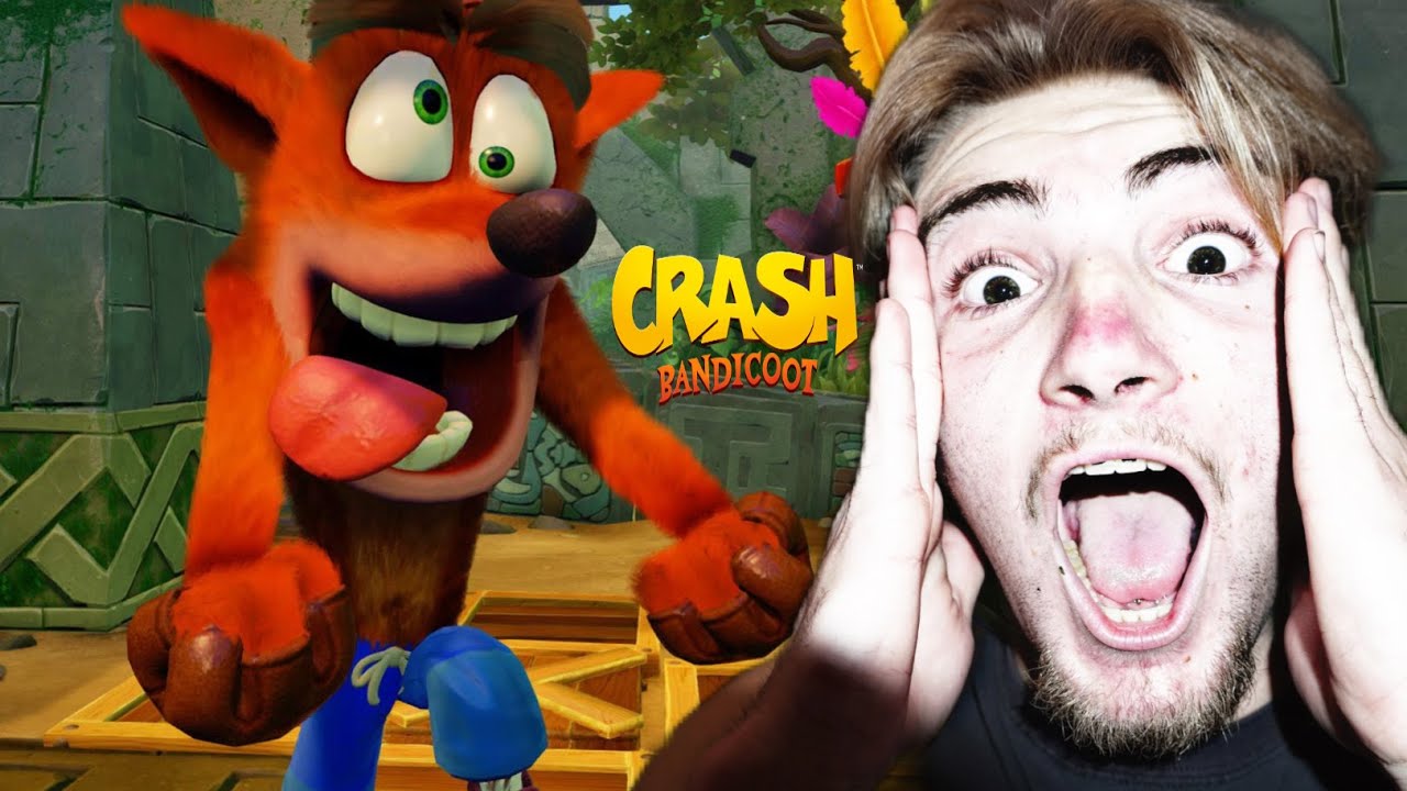 THIS GAME MADE ME CRASH OUT (Crash bandicoot sane trilogy ) - YouTube