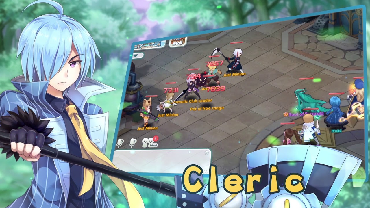 Summon Gate:Lost Memories-Strong support Cleric - YouTube