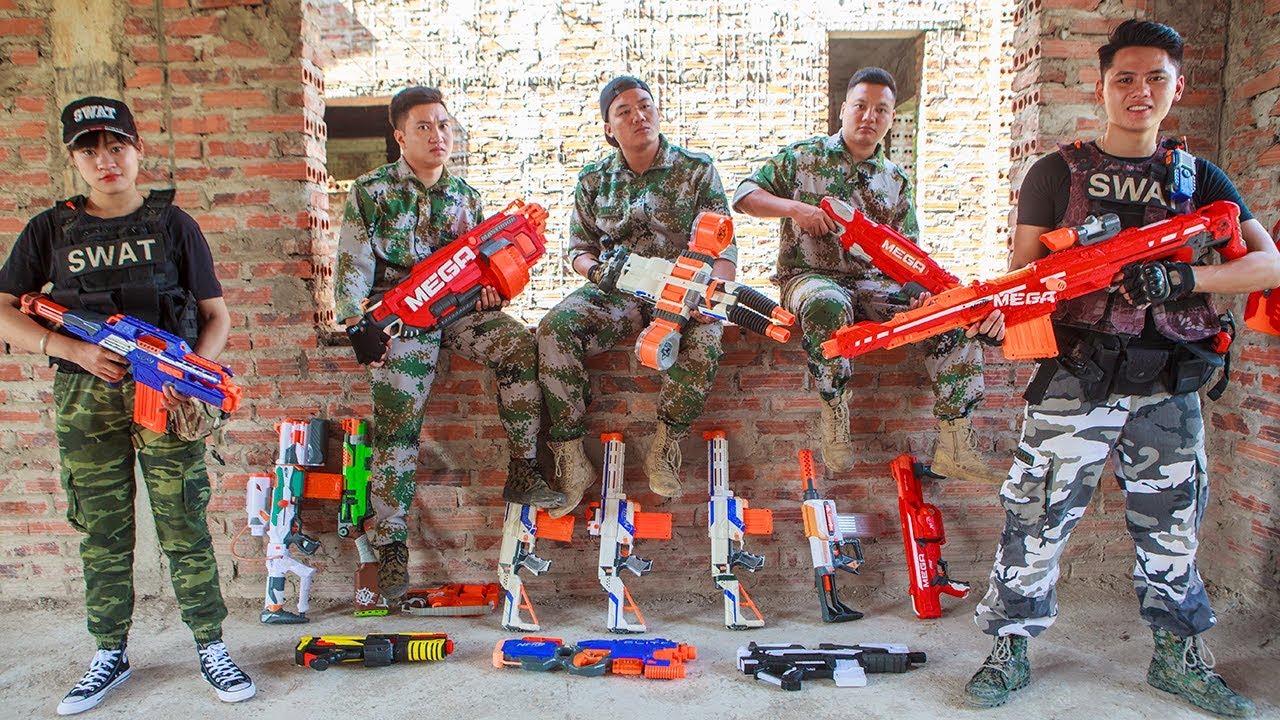 Nerf Guns War : Mercenary Organization SEAL TEAM Nerf Guns Mission ...
