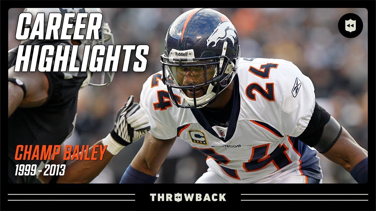 Champ "Putting on the Clamps" Bailey Career Highlights | NFL Legends ...