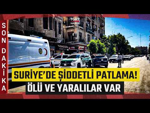 #SONDAKİKA | Şam'da Adalet Sarayı Yakınında Şiddetli Patlama! Ölü ve Yaralılar Var - TGRT Haber