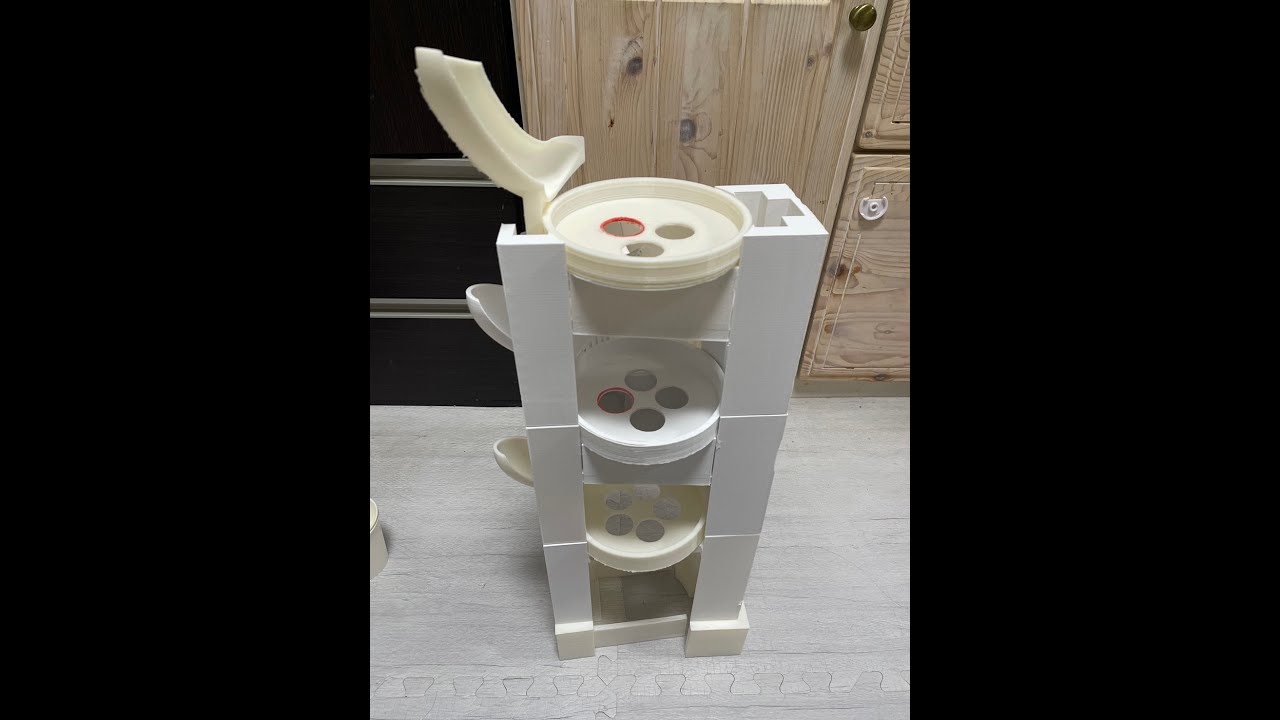 ASMR Marble Run with an Original Cradle Enjoy the soothing marble ...