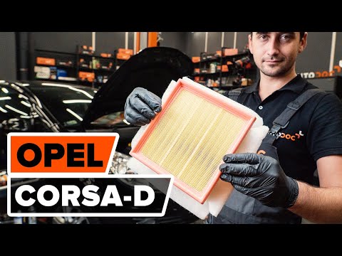 Wie OPEL CORSA D Luftfilter wechseln [AUTODOC TUTORIAL]