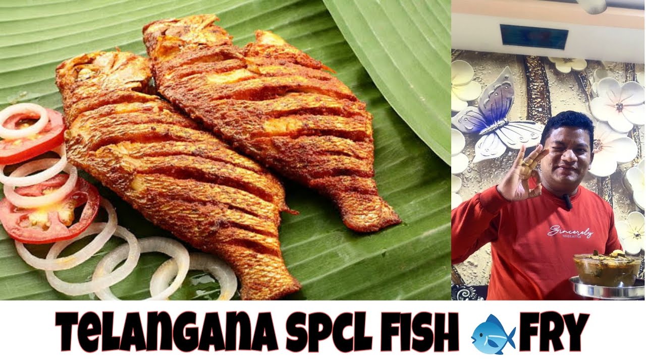 Telangana Spcl Fish 🐟Fry Self Made #fish #fishfry #trending #viral # ...