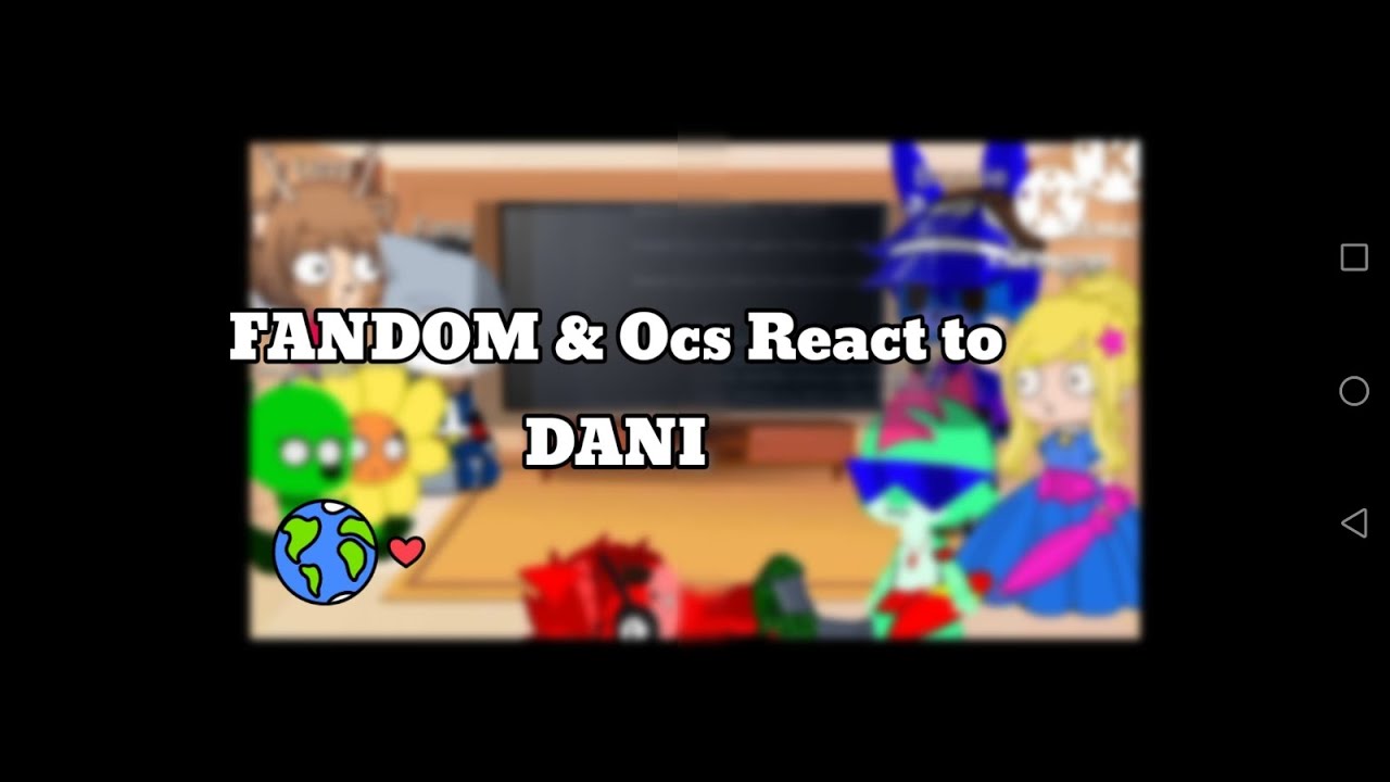 Fandom & Ocs React to Dani Pt2 - YouTube