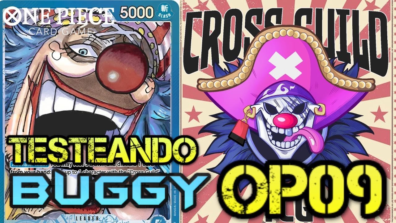 OP09 BUGGY Deck y Gameplay | ONE PIECE CARD GAME - YouTube