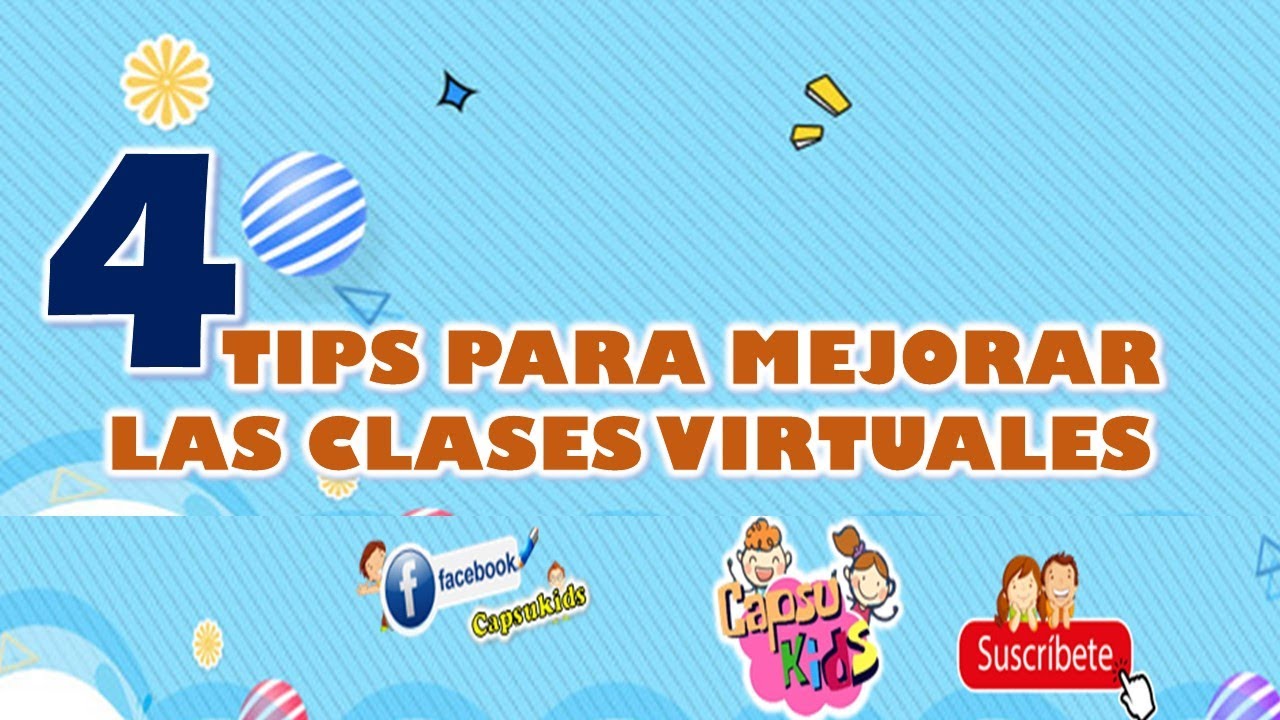 4 Tips para mejorar las clases virtuales / Actividades para hacer en ...