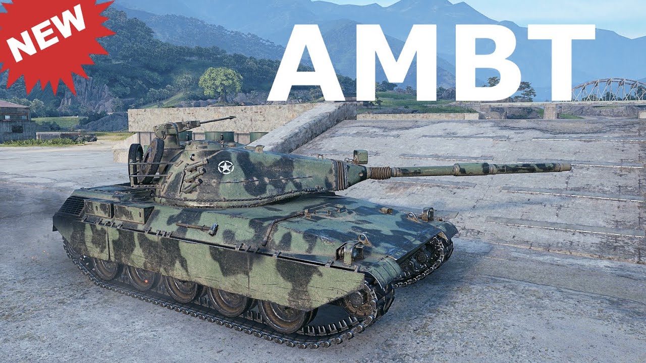 World of Tanks AMBT - 10 Kill 6,2k Damage - NEW TANK - YouTube