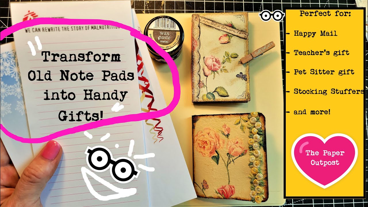 GOT NOTEPADS? :) Transform Ordinary Notepads into Handy Gift Items! The ...