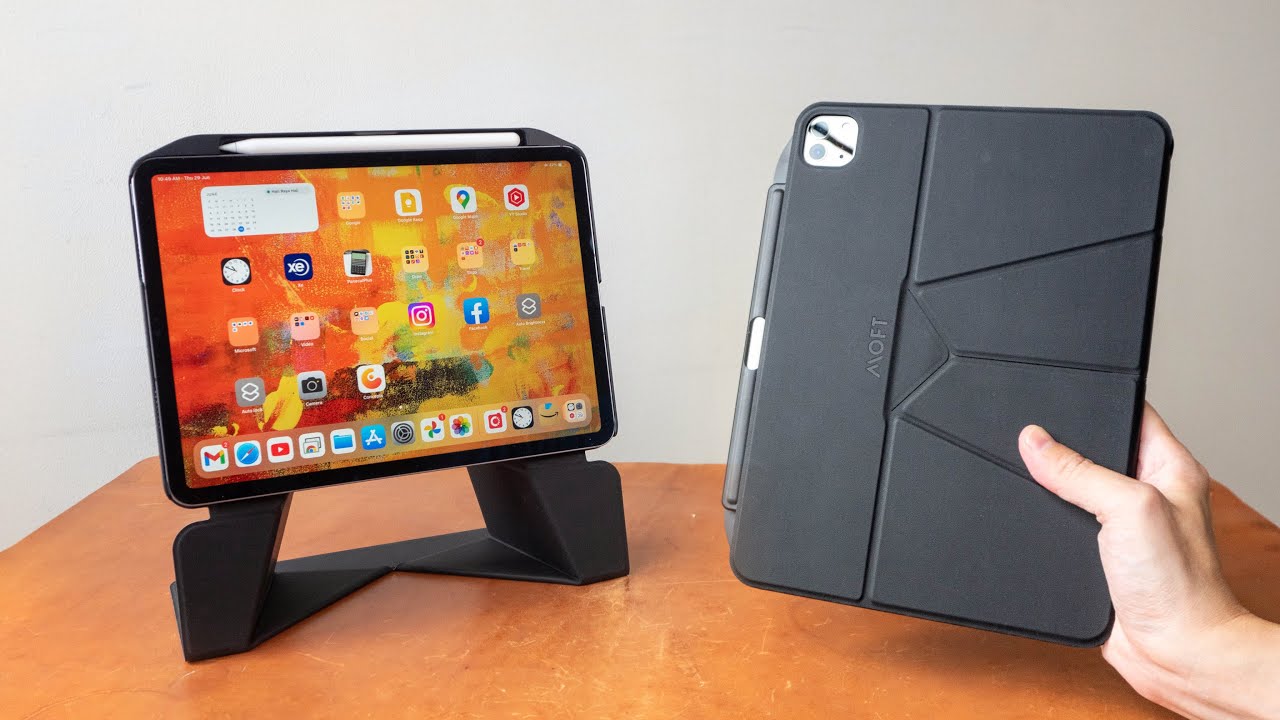 Moft Snap Float Folio (review): A smart iPad stand design - YouTube