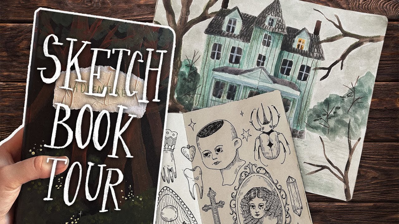 What 3 Month of Daily Drawing Taught Me| Sketchbook Tour - YouTube