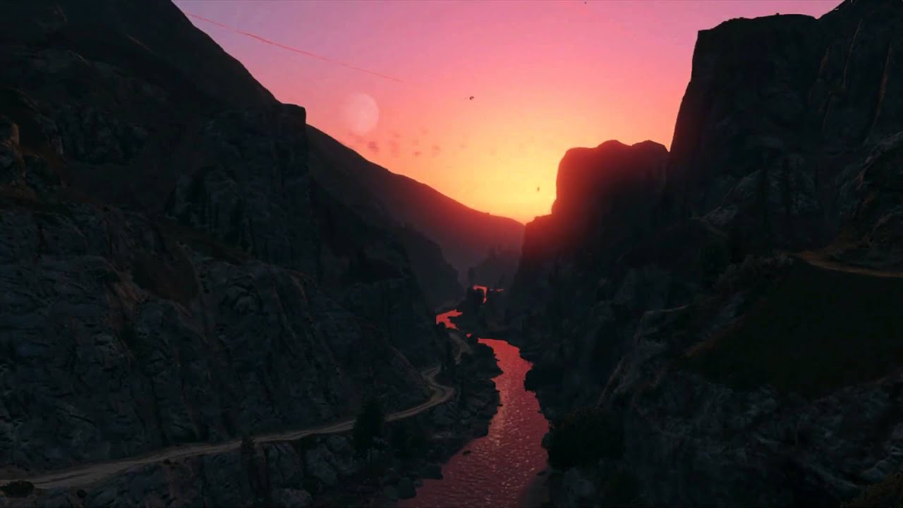 GTA V Time-lapse - Raton Canyon West - YouTube