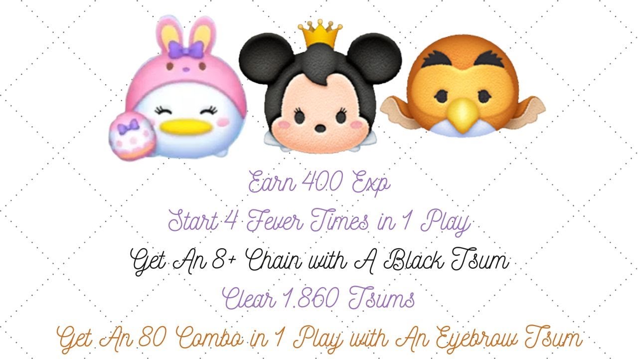 Disney Tsum Tsum Raffle December 2022 - Day 4 - Easter Daisy, Princess ...