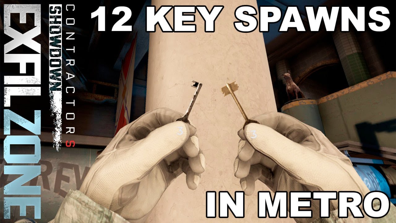 RadFox University: 12 Key Spawn Locations in Metro | Showdown Exfil ...