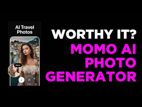 Momo - AI Photo Generator Reviews: Is it worthy to use - YouTube
