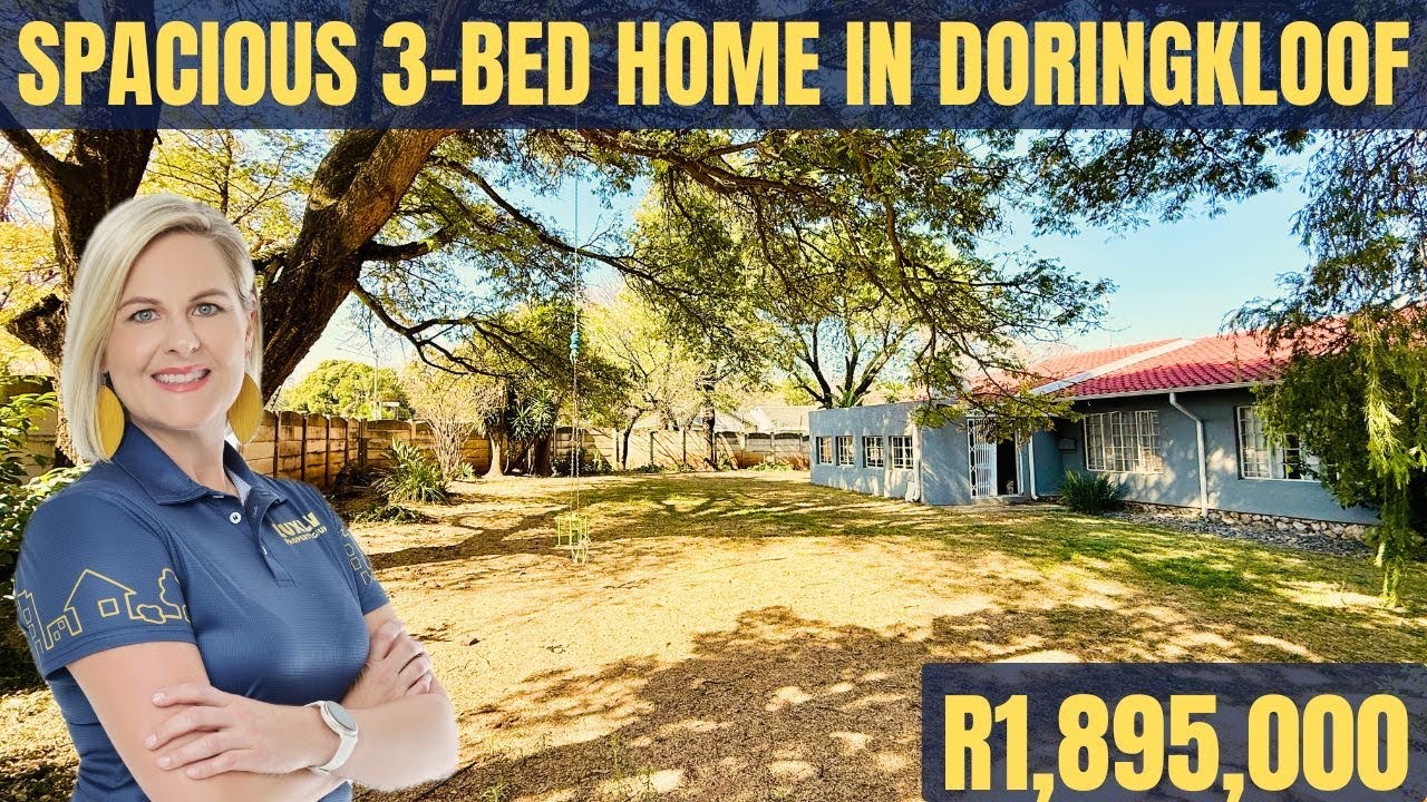 R1,895,000 Family Home in Doringkloof | Spacious 3-Bedroom with Garden ...