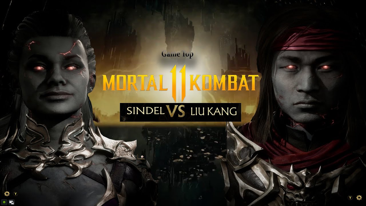 Sindel vs Liu Kang | Mortal Kombat 11 | Game top - YouTube