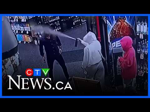 Liquor store owner bear-sprayed during robbery