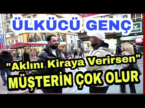 Ülkücü Genç Yıktı Geçti; \