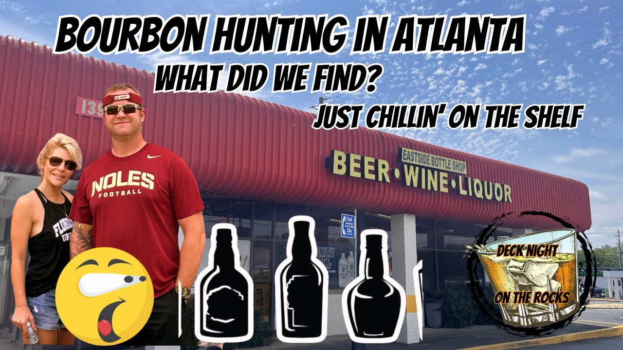 BOURBON HUNTING IN ATLANTA We find a RARE bottle on the shelf! - YouTube