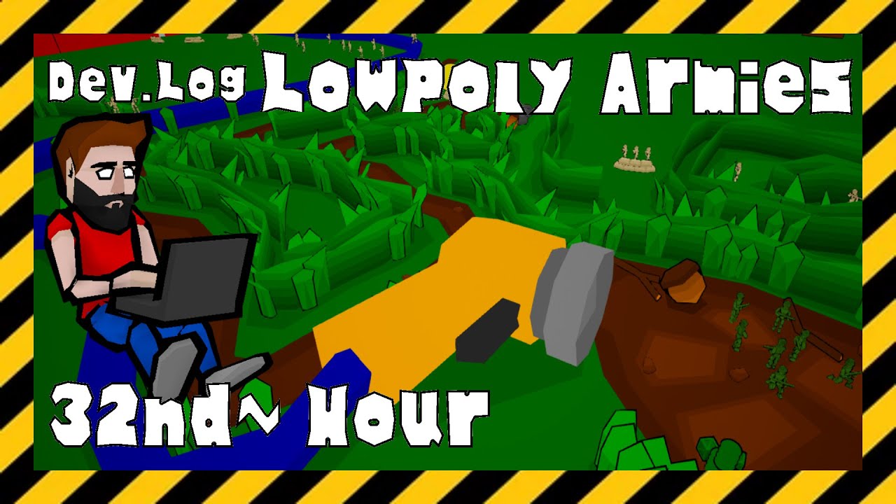 Devlog - Lowpoly Armies [End of Day 004] - YouTube