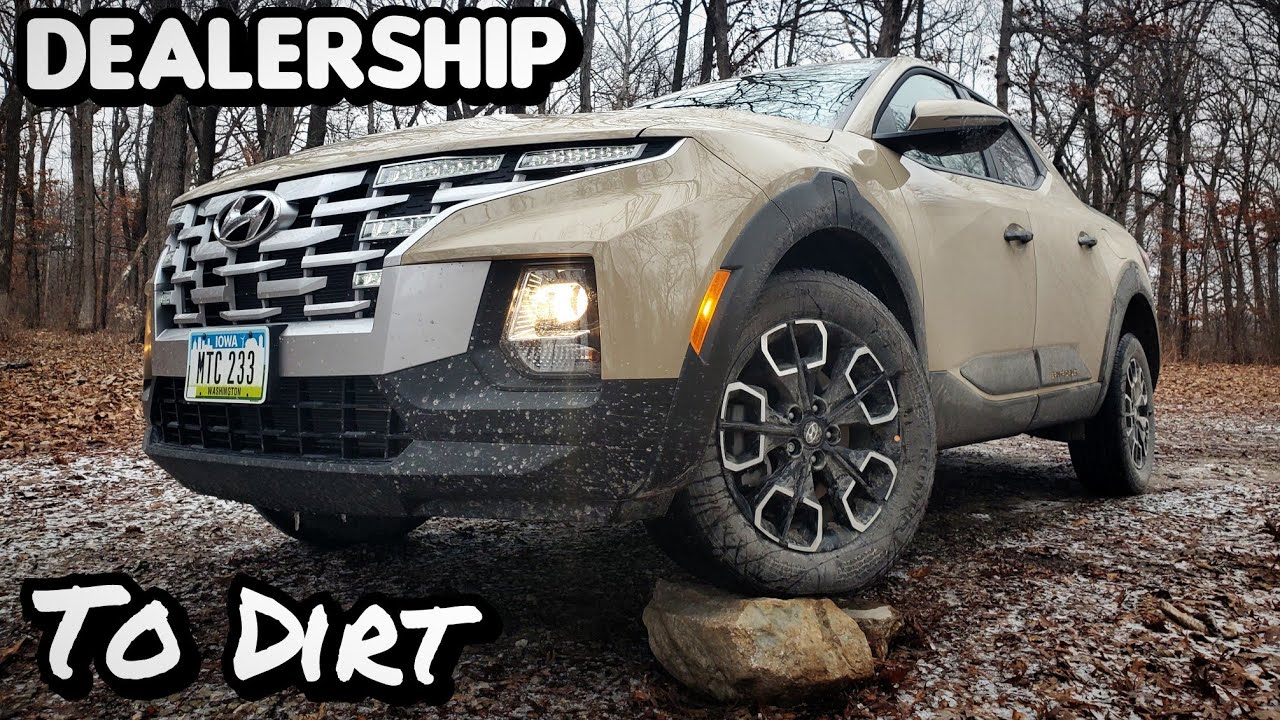 Finding The Off Road Capabilities Of Hyundai's Santa Cruz - YouTube
