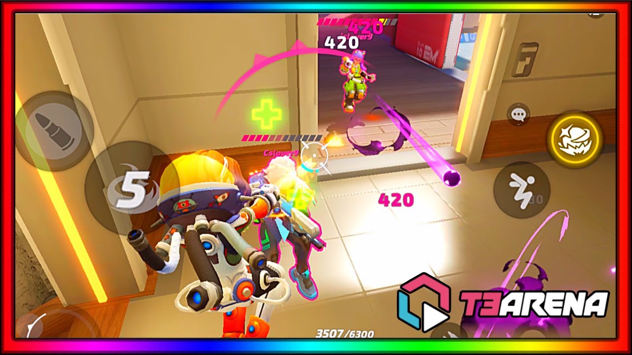 Shell is my FAVORITE SMG hero in T3 Arena - Full Gameplay - YouTube