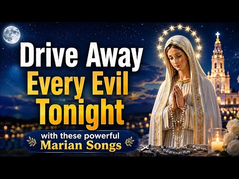 11 Marian Songs to Help You Sleep in Divine Protection | Catholic Sleep Music & Mother Mary Prayer