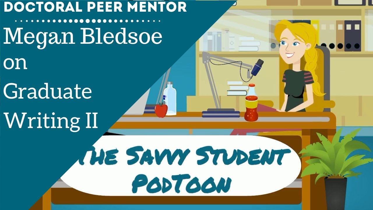 PodToon: Megan Bledsoe on Graduate Writing II - YouTube