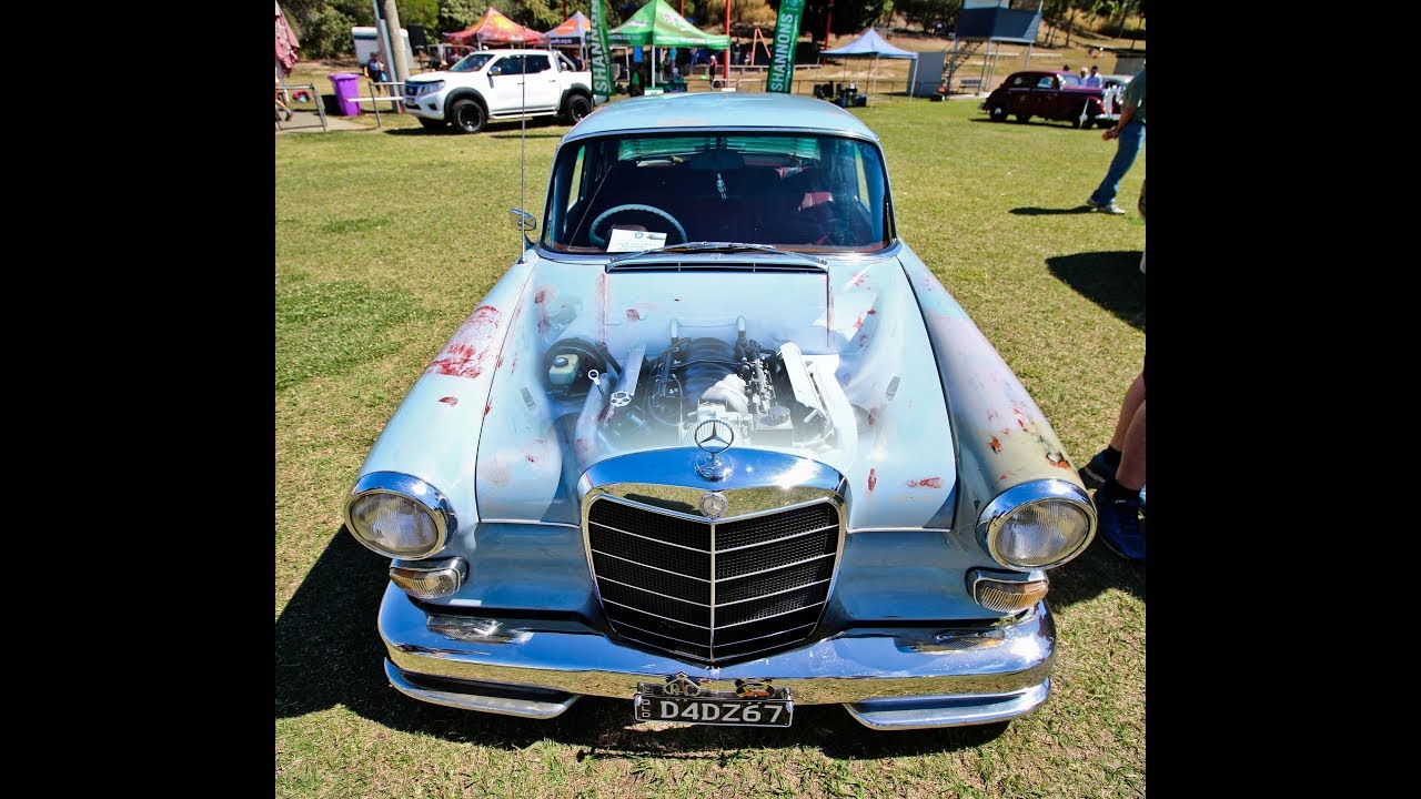 1967 Mercedes LS1 Exhaust - YouTube