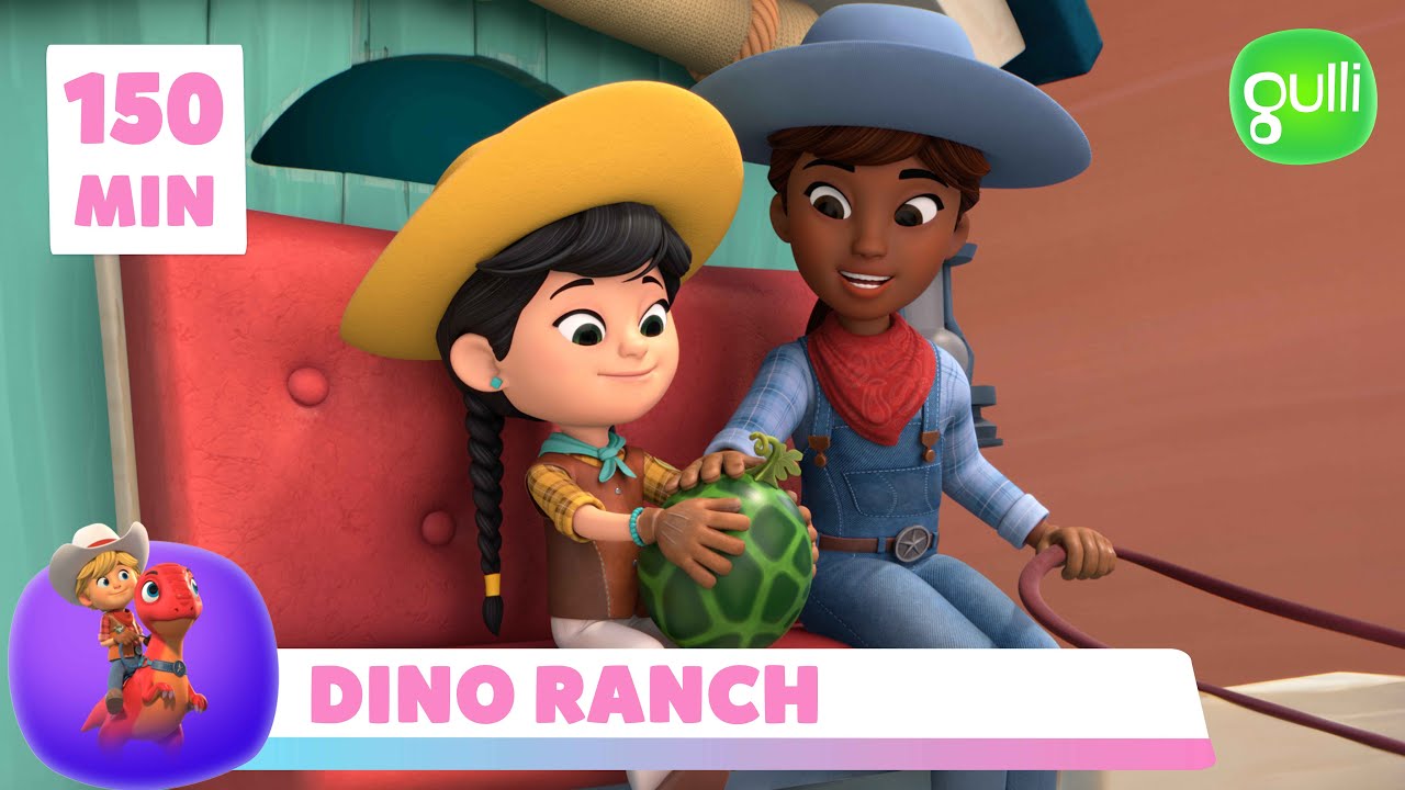 DINO RANCH MIN et JANE, les STARS du RANCH 🌟 (Compilation d'épisodes en ...
