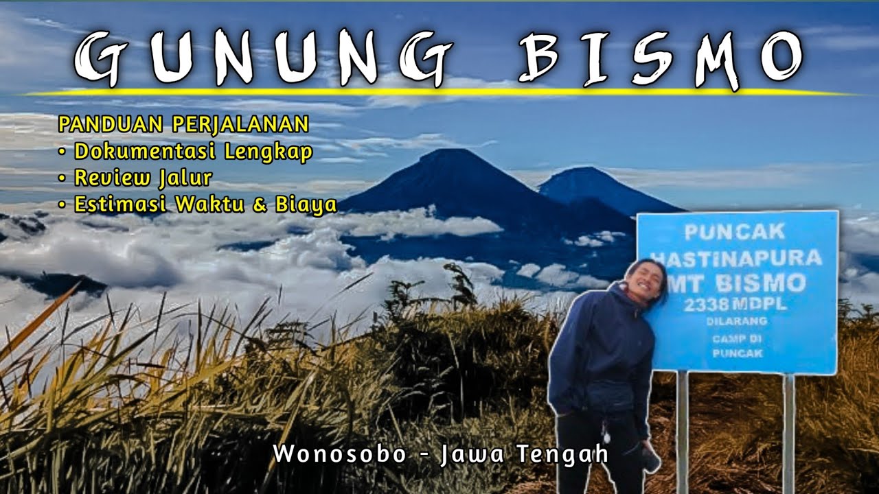 GUNUNG INI PUNYA 5 PUNCAK PENDAKIAN GUNUNG BISMO VIA SIKUNANG - YouTube