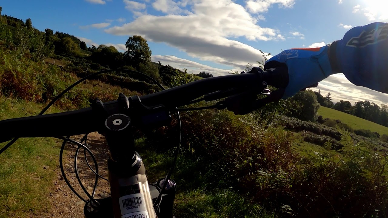 Comrie croft mtb part 1 ebike - YouTube