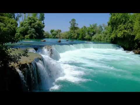 Waterfall Relaxing music to relax soul, mind, for study, sleep