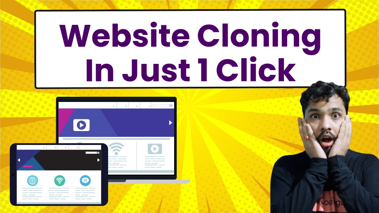 Clone Any Website in 1 Click : Here's the Magic Trick You Need! - YouTube