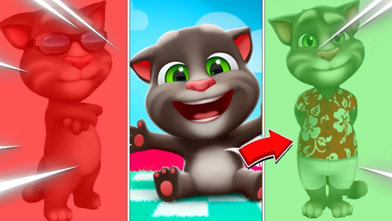 mèo talking tom dancing cute baby tom ##tiktok## chú mèo tom đáng yêu ...