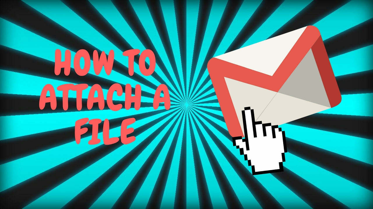 How to Attach a File in Gmail - YouTube