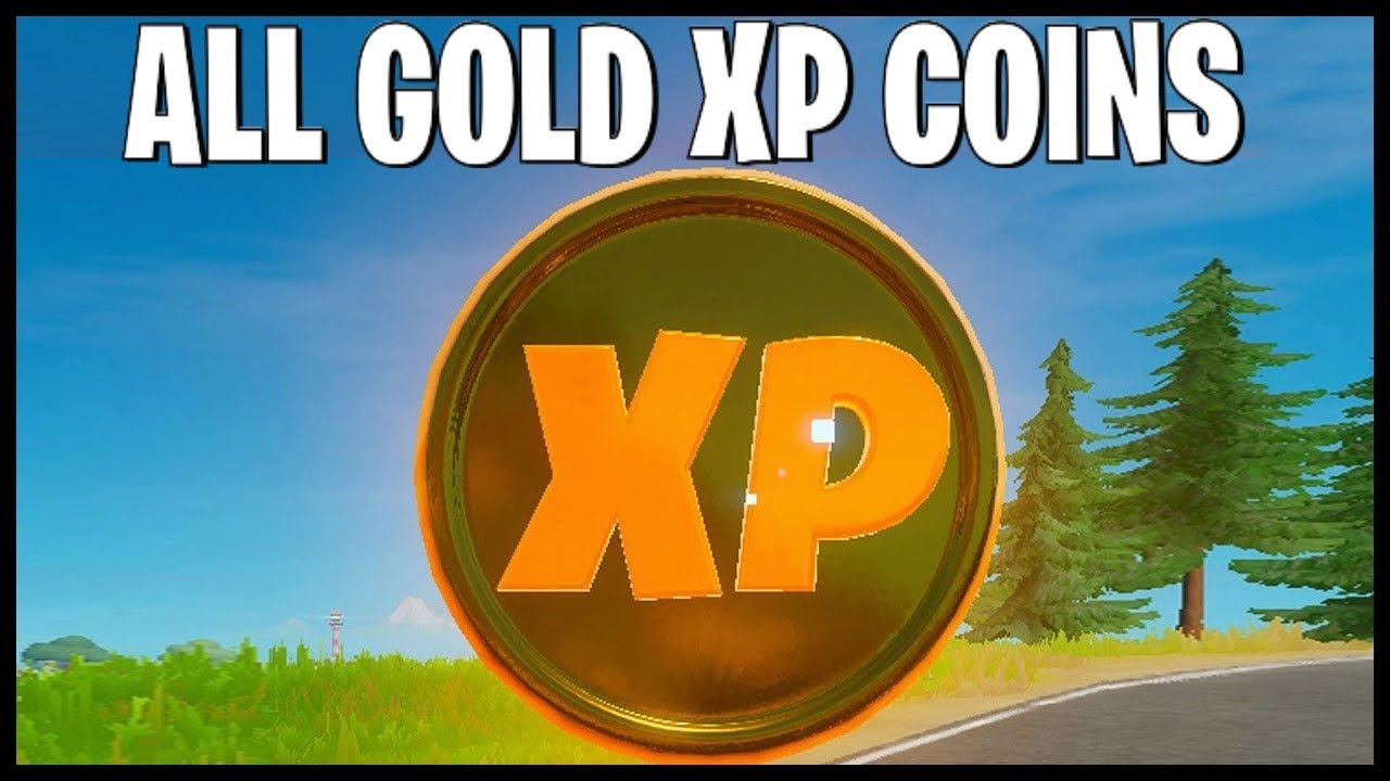 All 10 Gold XP Coins Locations in Fortnite Season 3 WEEK 8 - Gold is ...