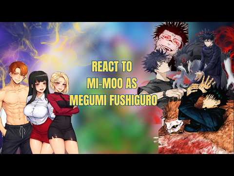 Why Are You Getting Out From There React To Mi-noo As Megumi Fushiguro | AU | JJK | Gacha Reacts-🇺🇸