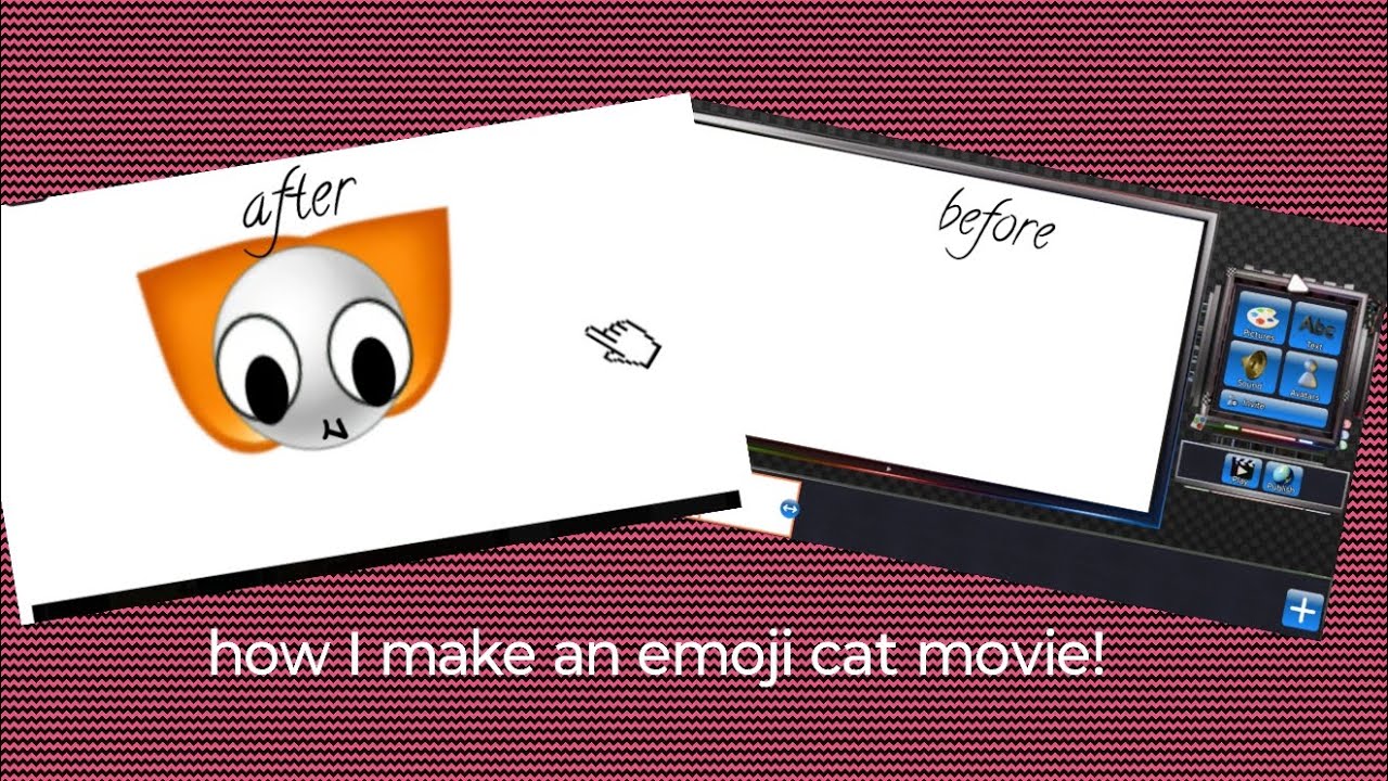 How I Make A Emoji Cat Video In My Movie Roblox Youtube