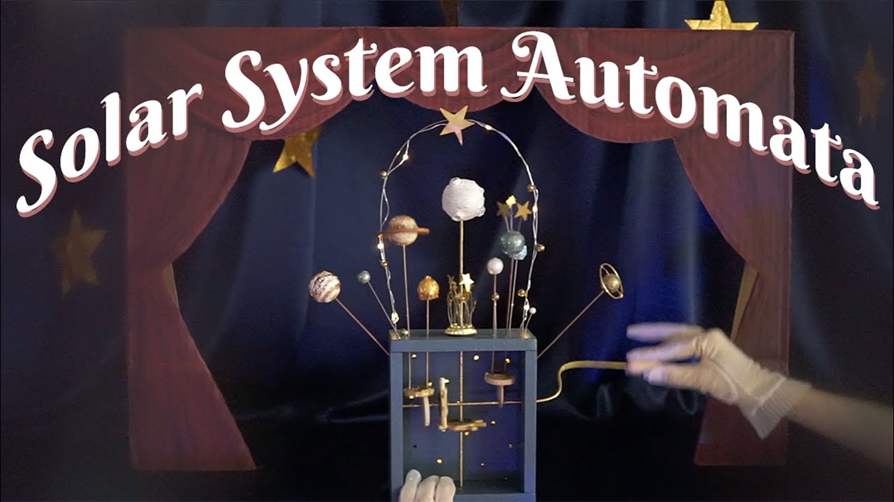 Making A Solar System Automata (Mechanical Toy) - YouTube