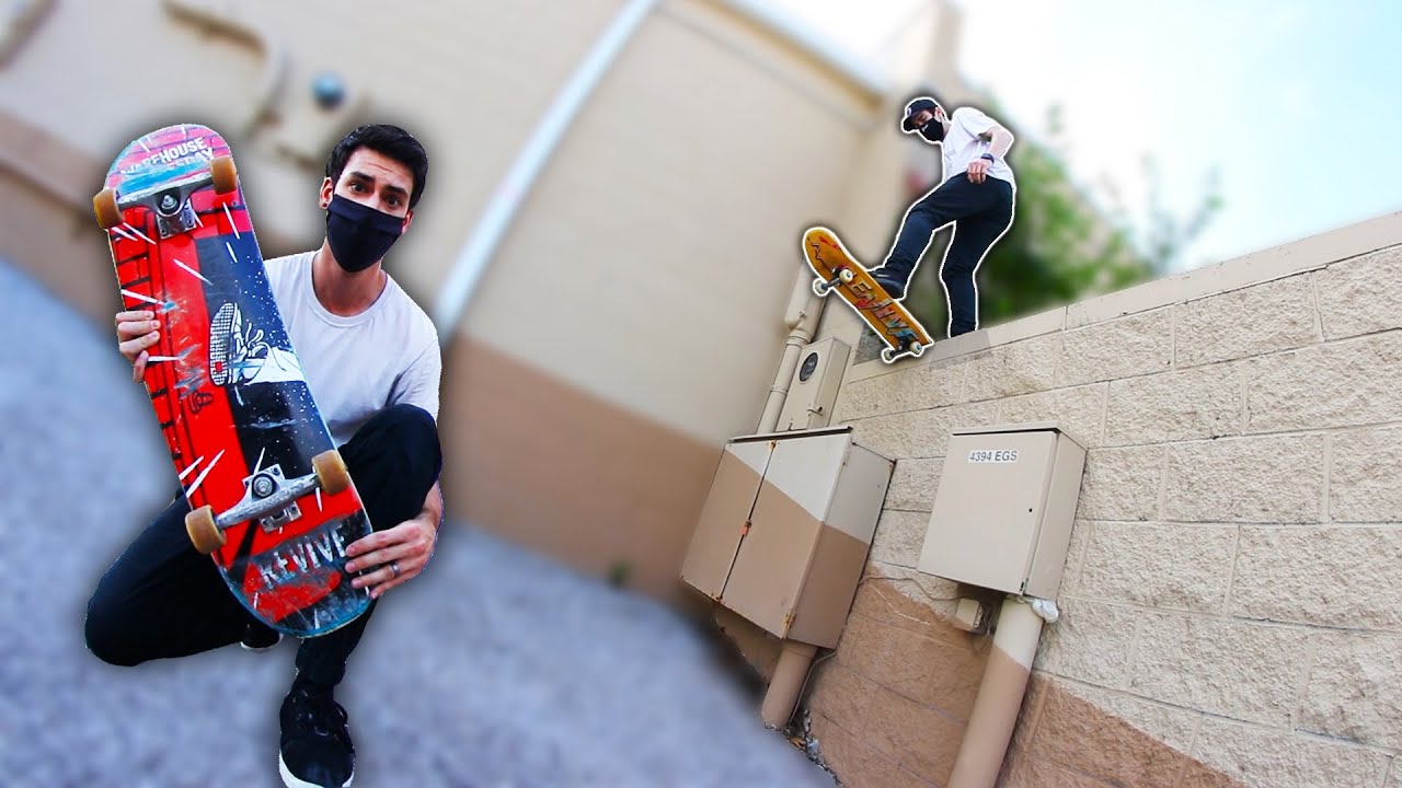 SKATING A SKETCHY STREET SPOT! - YouTube