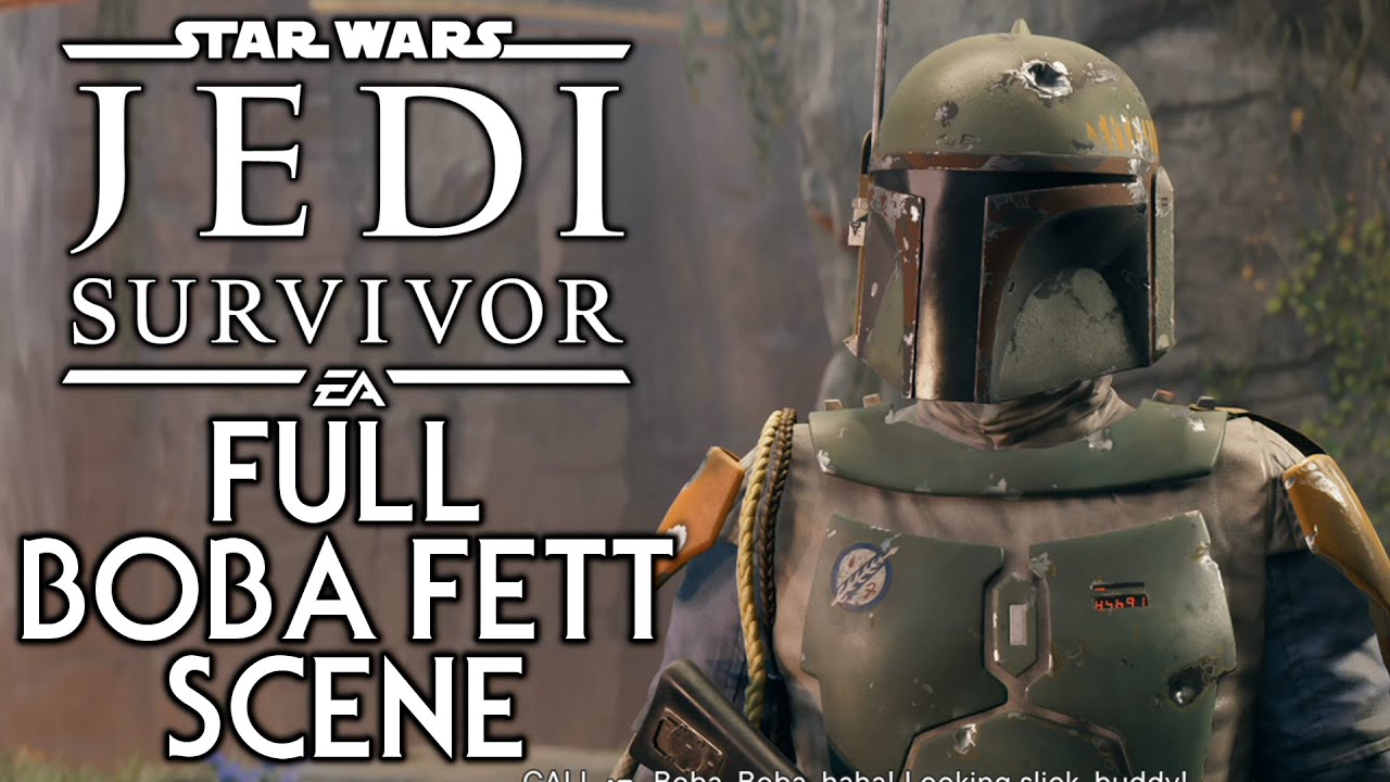 Star Wars Jedi: Survivor - Full Boba Fett Scene - YouTube