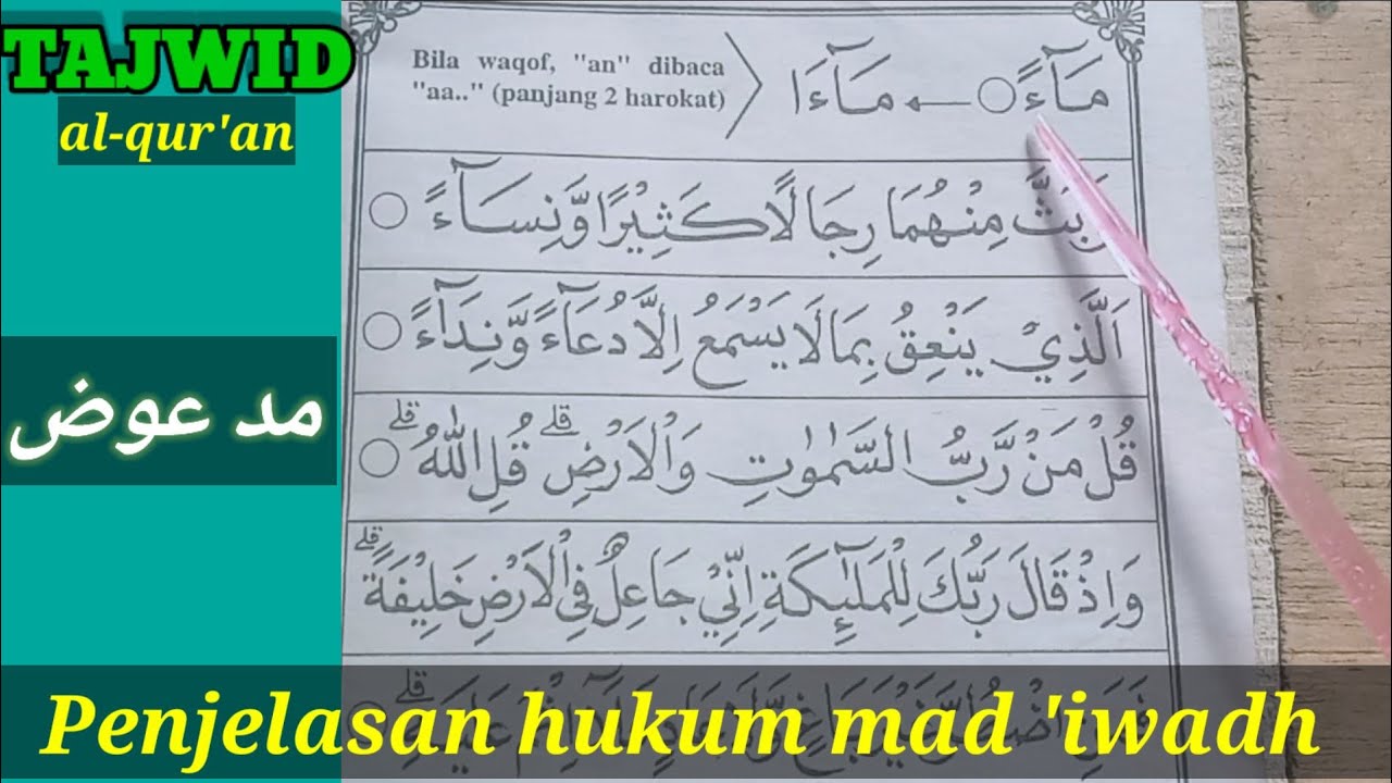 Mad iwad beserta contohnya - YouTube