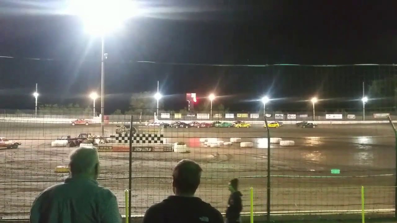 Sycamore Speedway Racing Sept 13, 2019 Compact Combat Feature - YouTube