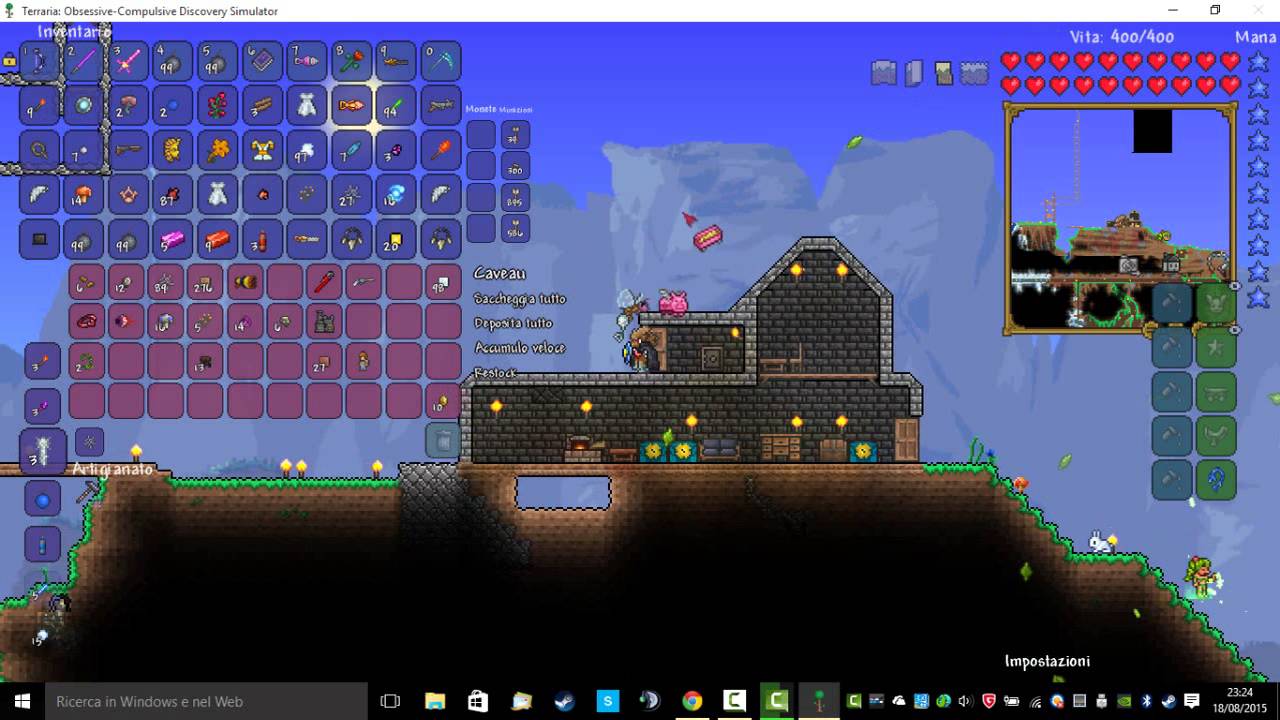 terraria gameplay ep 2 - YouTube