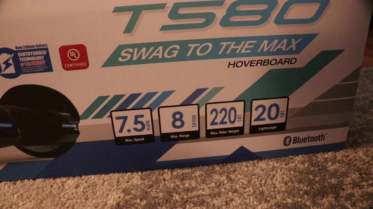 SWAGTRON T580 Hover Board Review - YouTube