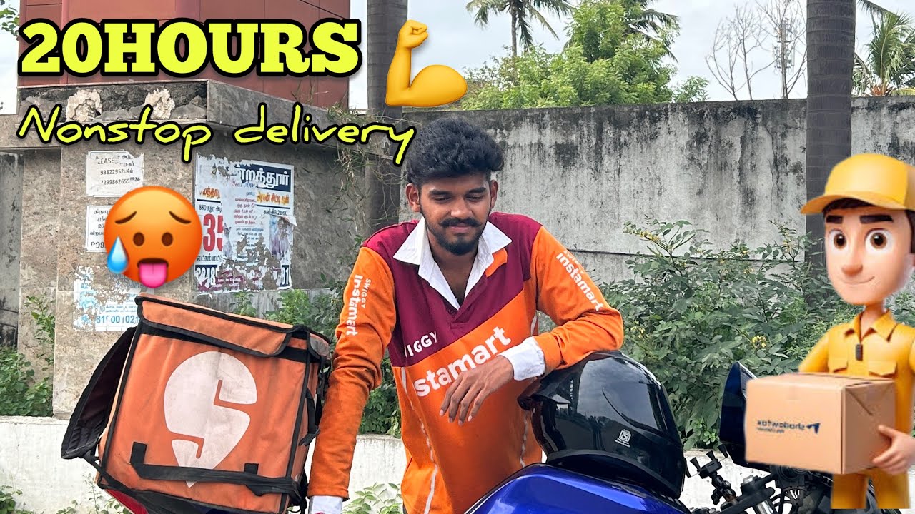 🤑20 hours nonstop food delivery🥵shadowfax how I earned day-58 - YouTube